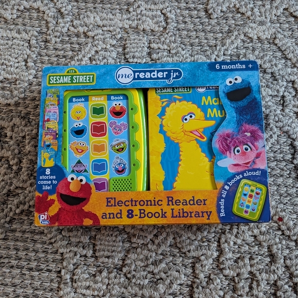 Sesame Street | Toys | Nitb Sesame Street Me Reader Jr Set Electronic ...